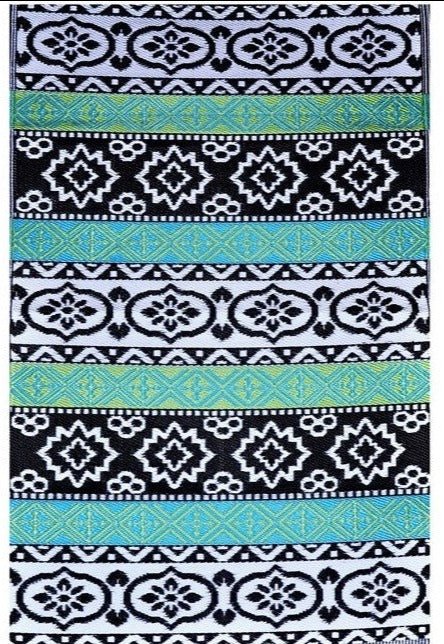 Eco Friendly Outdoor Rug - Tribal Pattern – Razzino Furniture